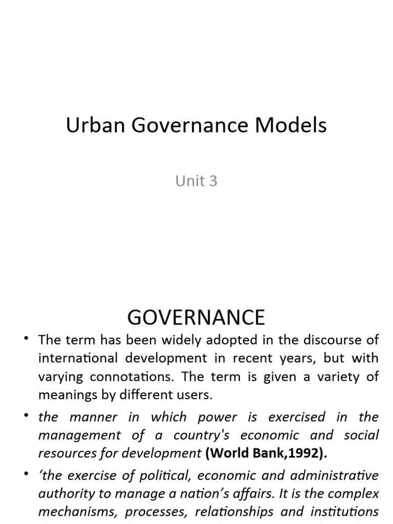 UG Models Slides 3 | PDF