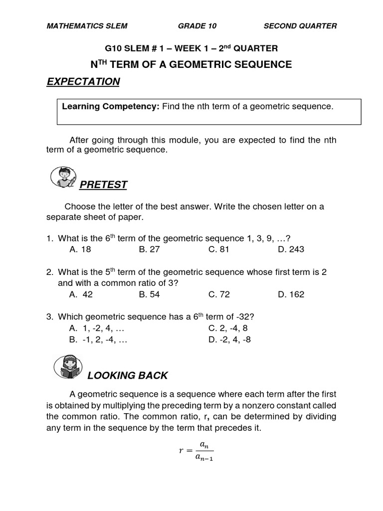 Grade 10 2nd Quarter Module | PDF | Mathematical Objects | Mathematics