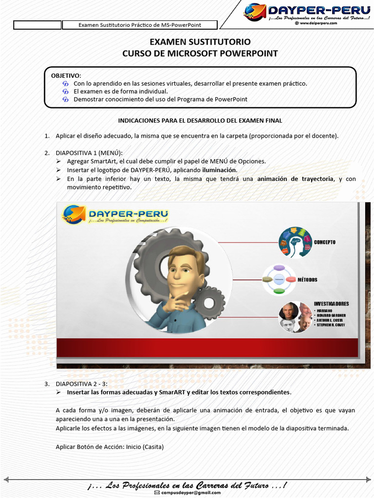 Examen de Power Point | PDF | Microsoft PowerPoint | Informática Examen de Power Point | PDF | Microsoft PowerPoint | Informática