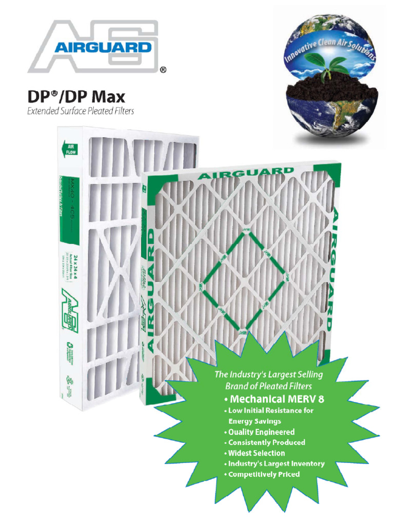 Airguard Filtro Desechable Plisado | PDF