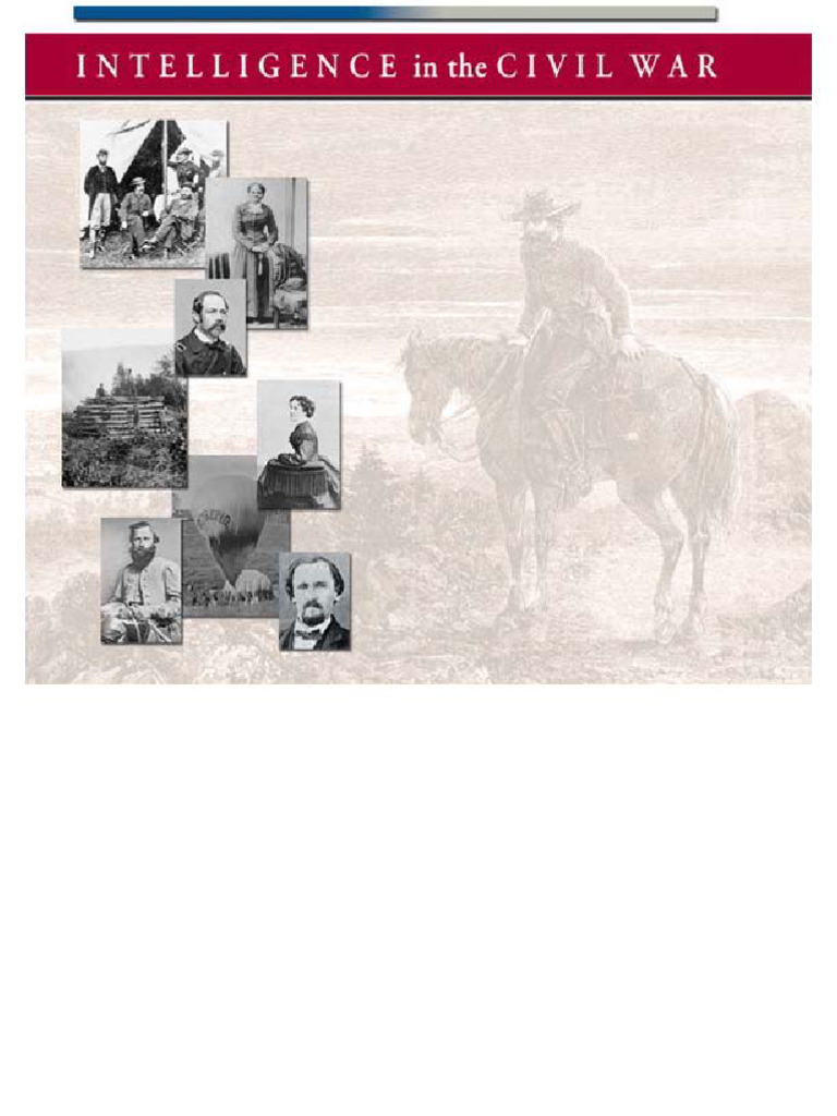 Intelligence in The Civil War | PDF | American Civil War | Military