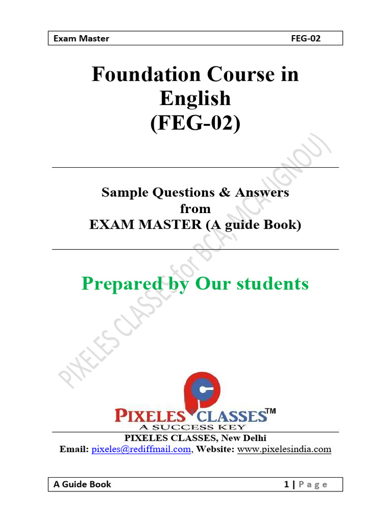 FEG-2 Sample PIXELES CLASSES | Download Free PDF | Fashion | Child Labour