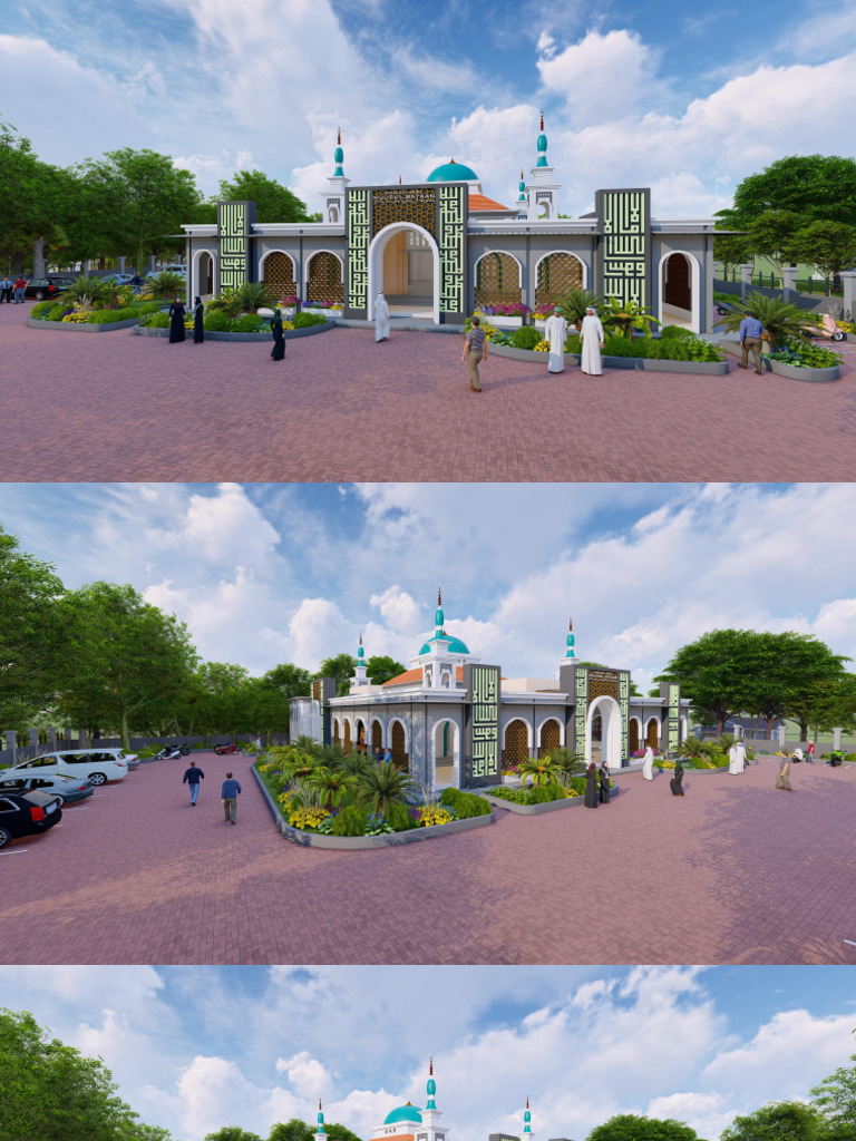 (Masjid Jami Nuurul Bayaan) Render 6-3-21 | PDF