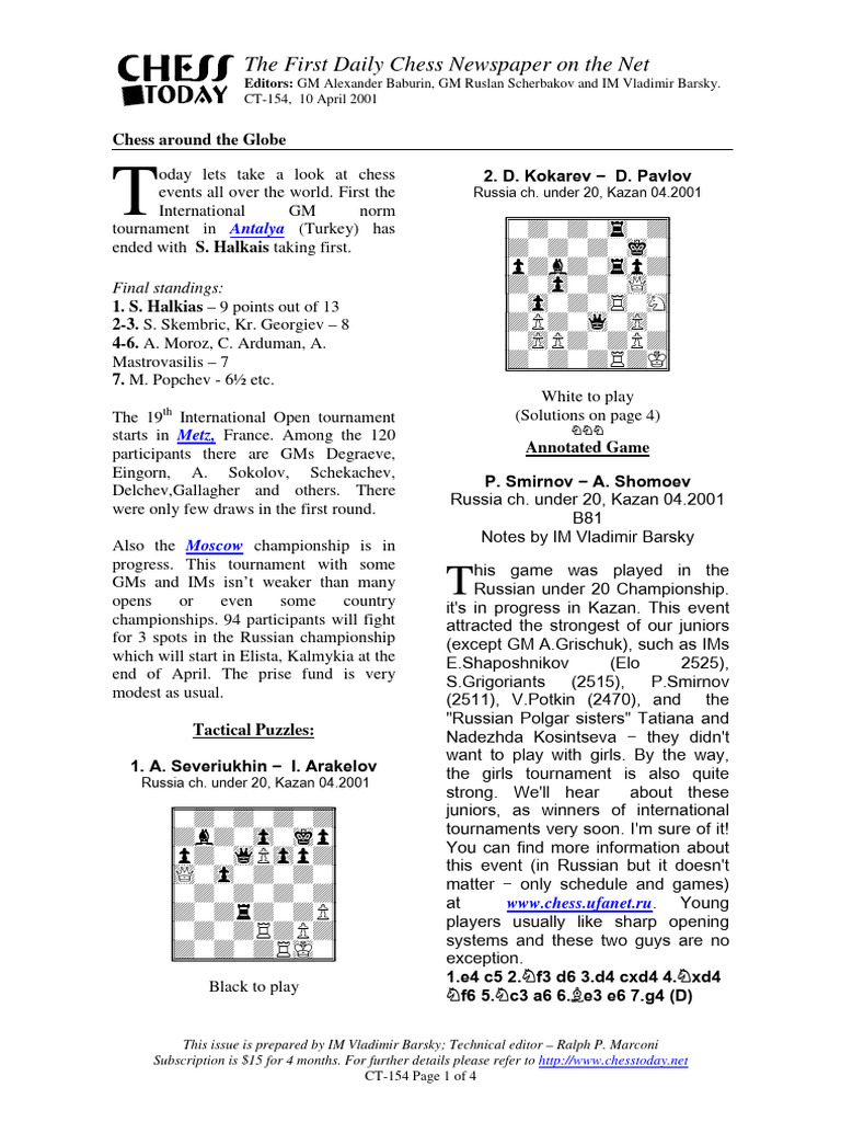 10 - Chess Around The Globe | PDF | Chess | Traditional Games