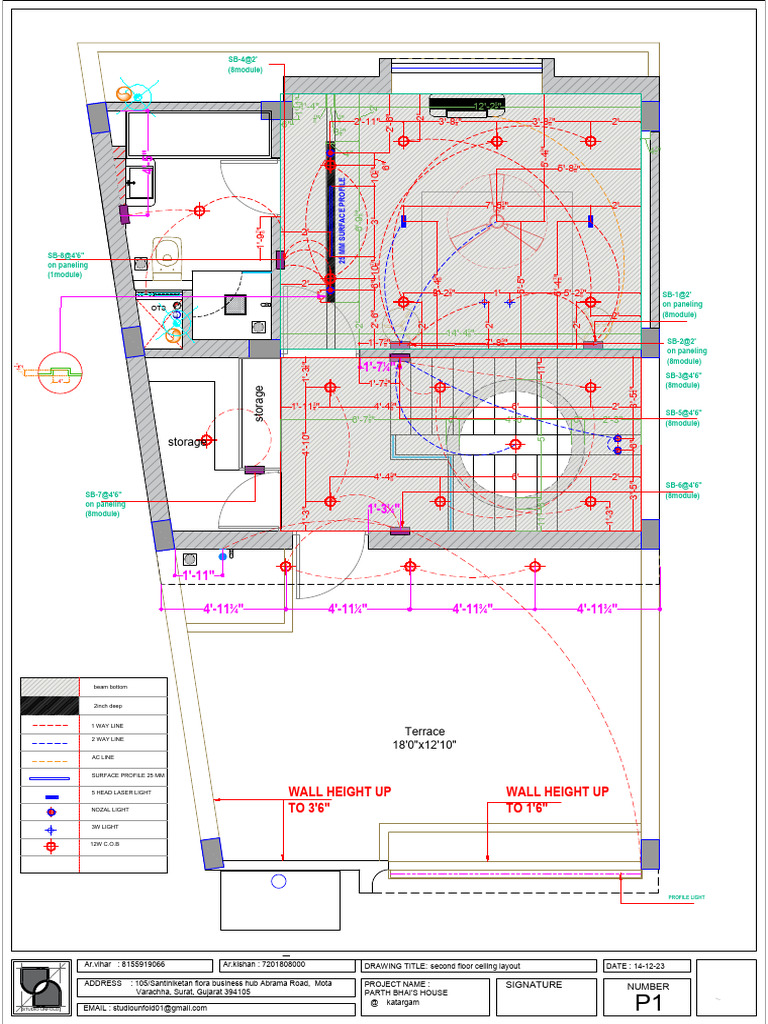2 Th Floor Electrical Layout | PDF | Building Engineering | Optics