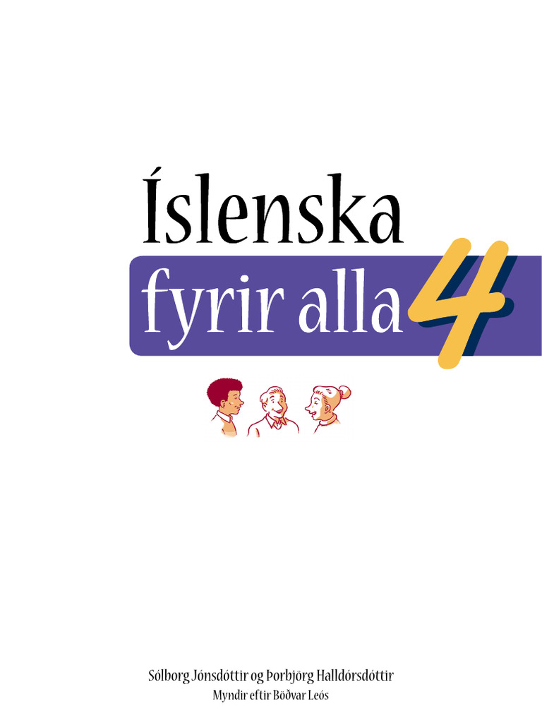 Íslenska Fyrir Alla 4 | PDF