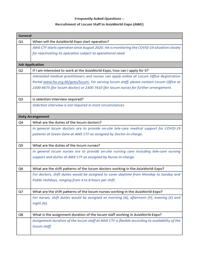 FAQs On Registration To Support AWE en | PDF | Nursing | Health Care