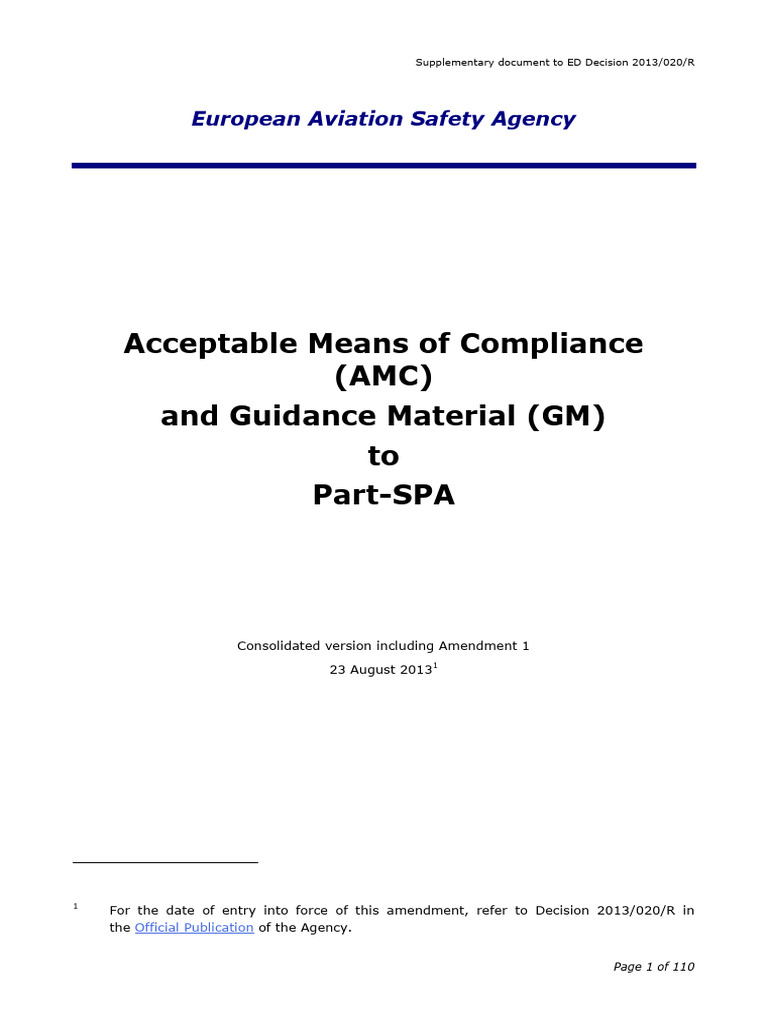 Aviation Compliance Guidelines | PDF | Aviation | Aerospace