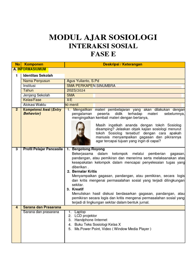 Modul Sosio Edit | PDF