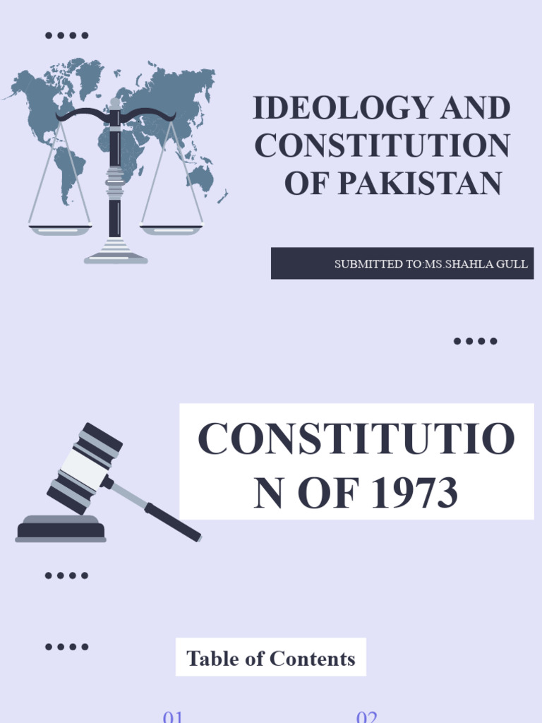 Pakistan's 1973 Constitution Overview | PDF | Prophets And Messengers ...