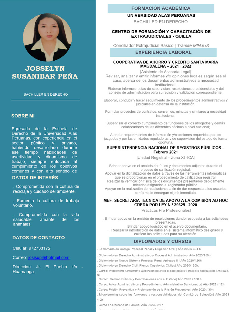 CV Muni | PDF | Justicia | Crimen y violencia