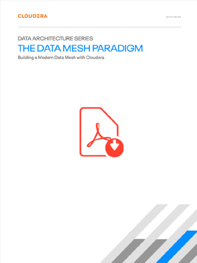 Datamesh Whitepaper Download Pdf 