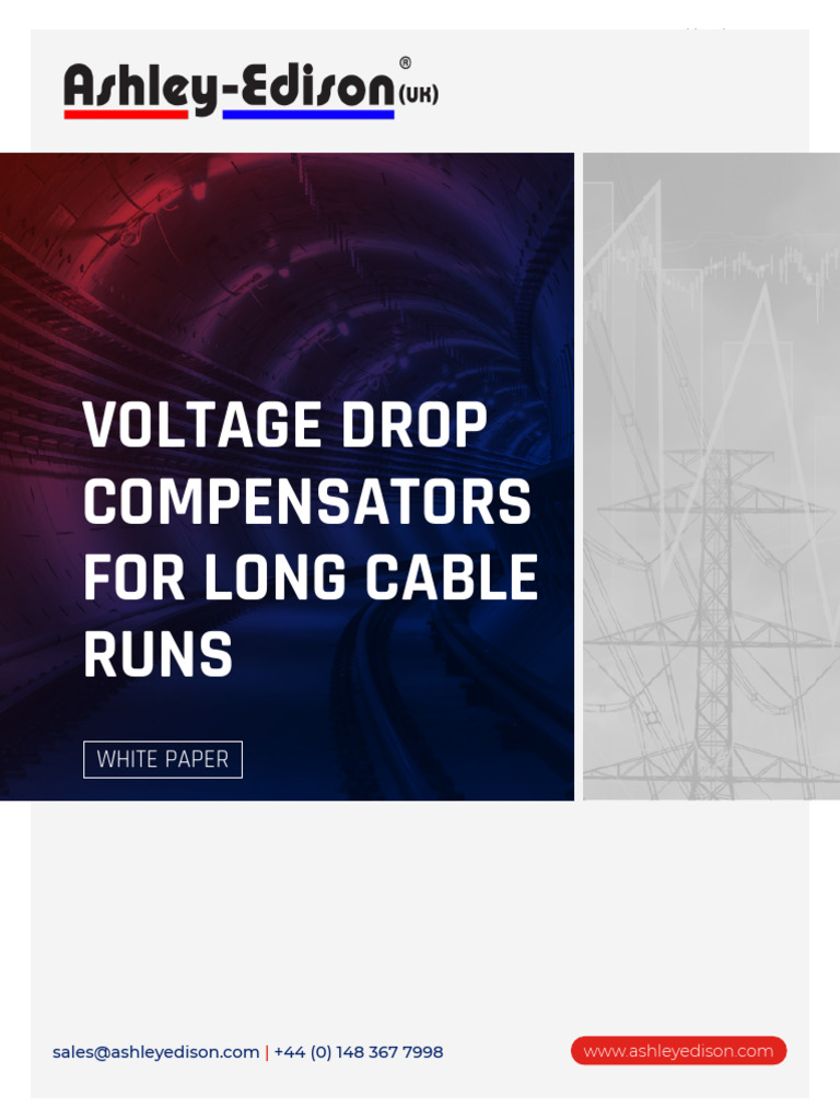 VOLTAGE DROP COMPENSATORS FOR LONG CABLE RUNS - Ashley Edison ...
