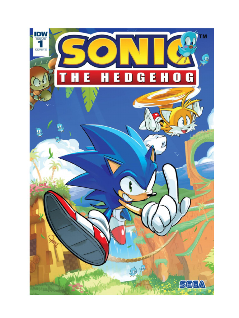 Sonic IDW Issue 1 en Español | PDF