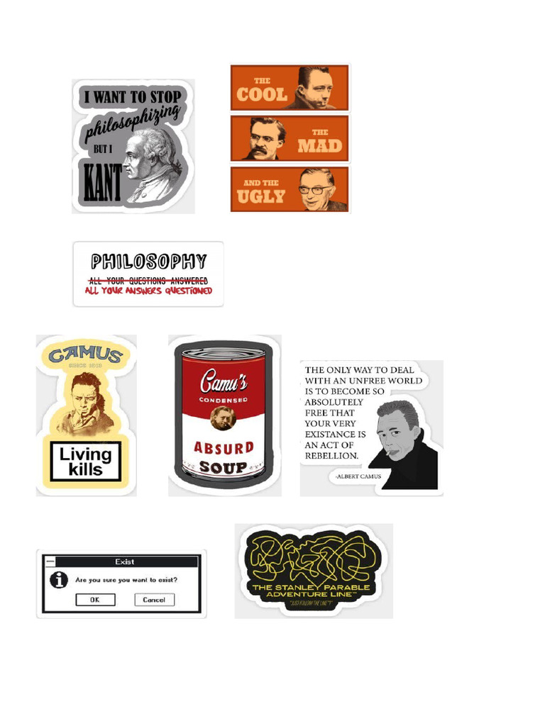 Philosophy Stickers | PDF