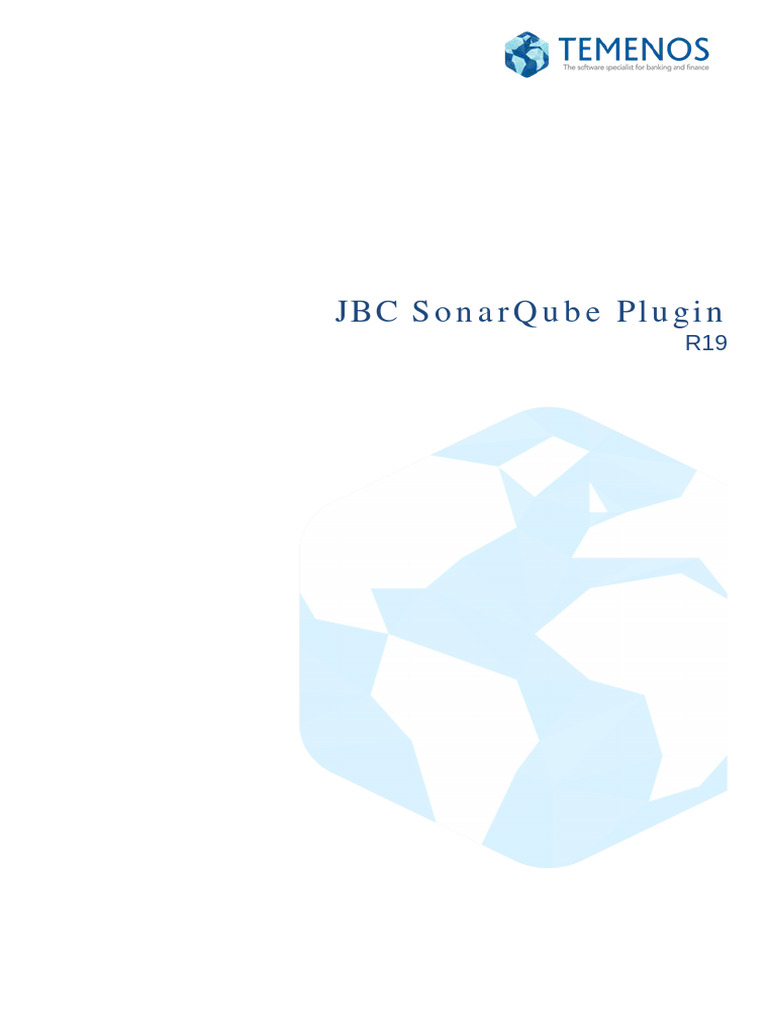 JBC SonarQube Plugin | Download Free PDF | Java (Programming Language) | Computing