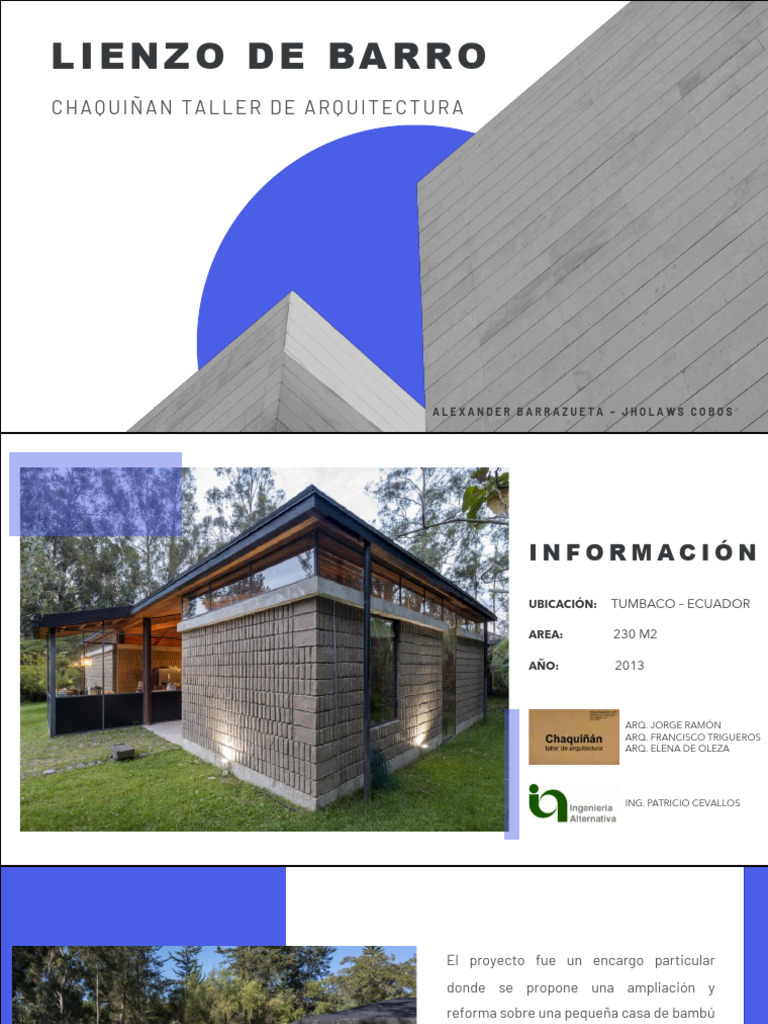 Casa Lienzo de Barro | PDF | Barro | Ingeniería de Edificación