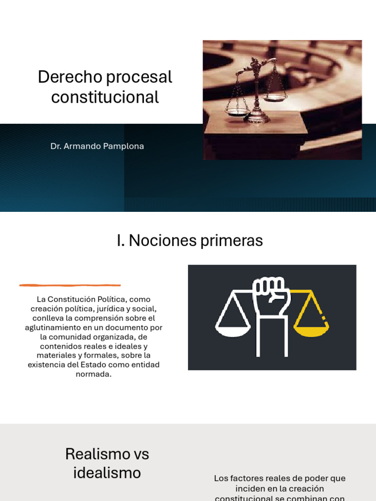 Introducción Al Derecho Procesal Constitucional | PDF | Ley procesal | Constitución