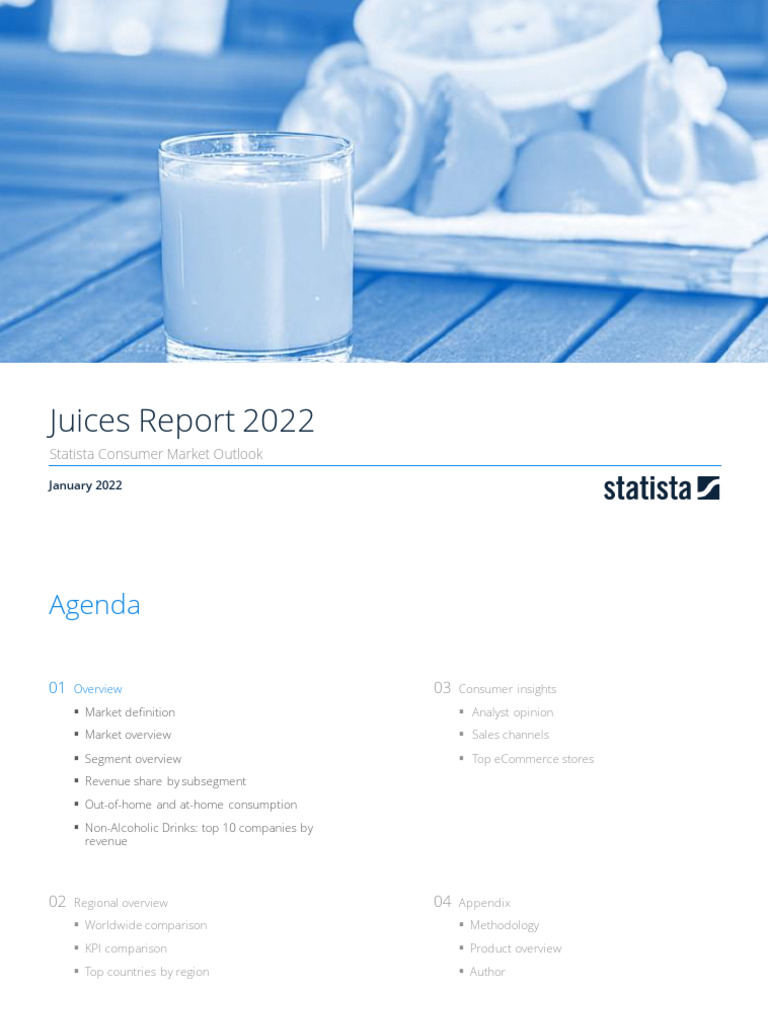 Study Id48822 Juices-Report | PDF | Juice | Diet & Nutrition