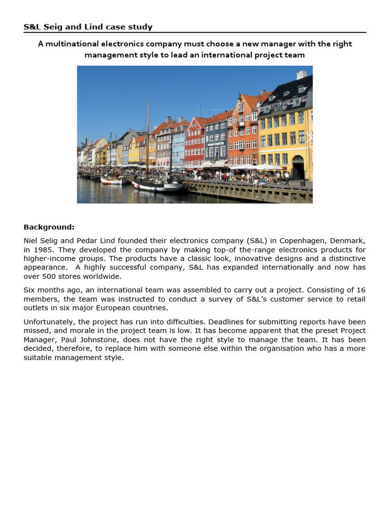 Leadership Style Case Study | PDF