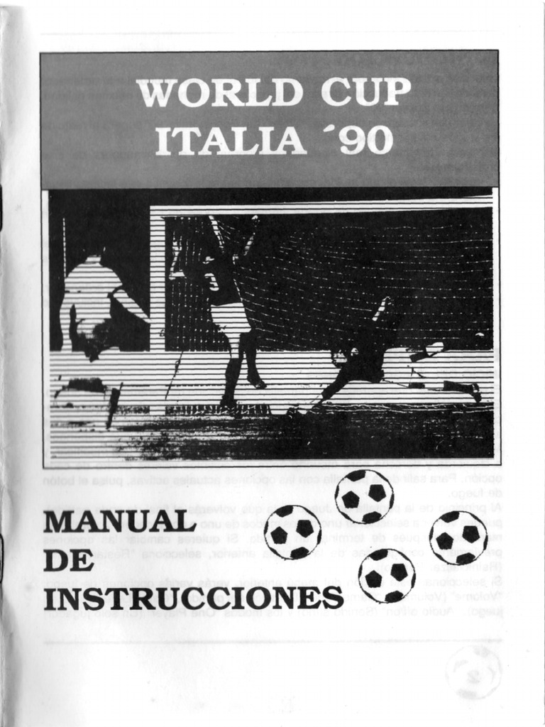 World Cup Italia '90 (ES) | PDF