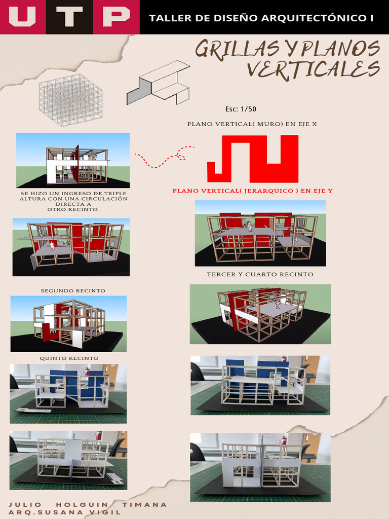 Grillas y Planos Verticales en Arquitectura | PDF