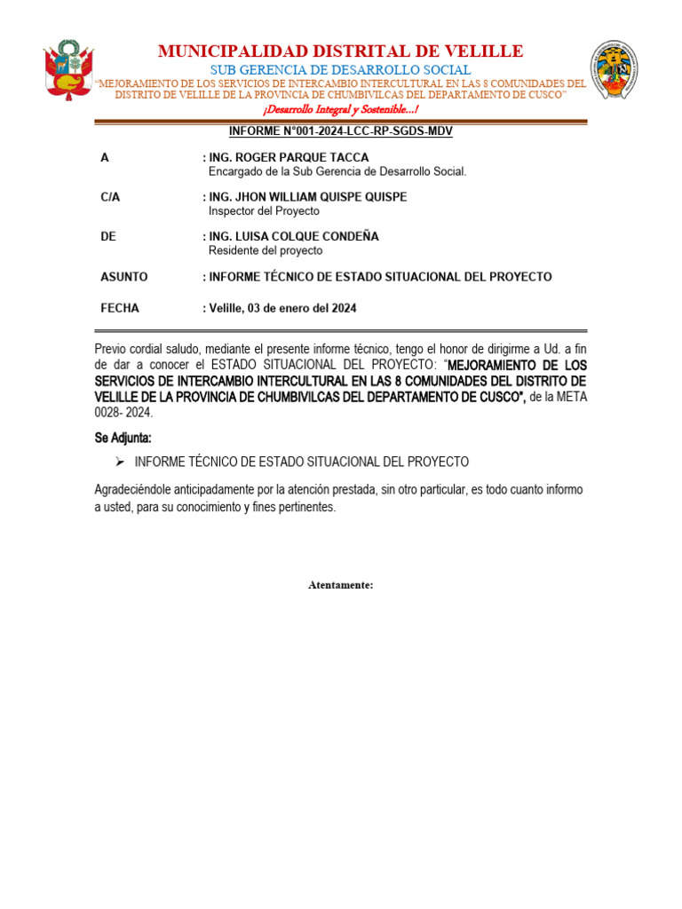 Informes Emitidos 2024 Pdf