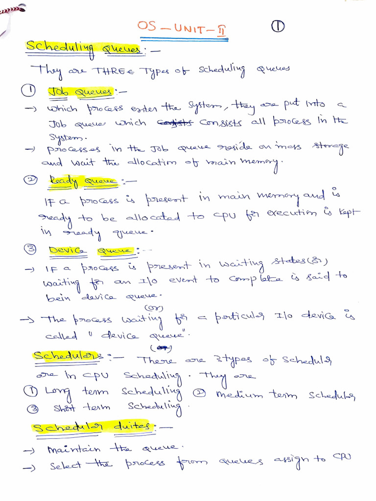 Os Module-2 | PDF Os Module-2 | PDF