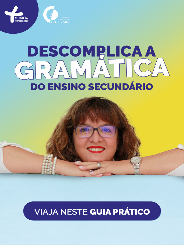 eBook+Descomplica+a+Grama Tica+Do+Ensino+Secundario | PDF | Assunto (gramática) | Gramática