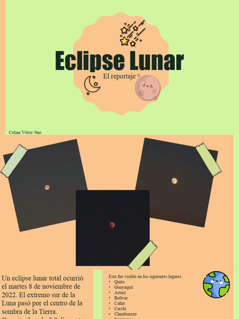 Eclipse Lunar El Reportaje | PDF