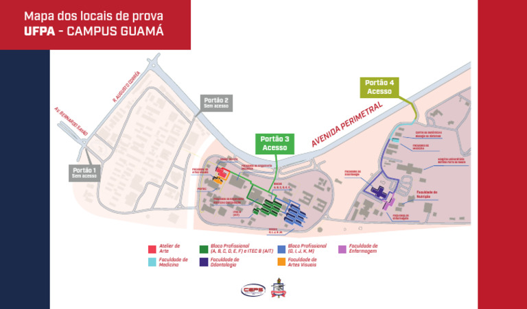 Mapa UFPA Campus Guama | PDF