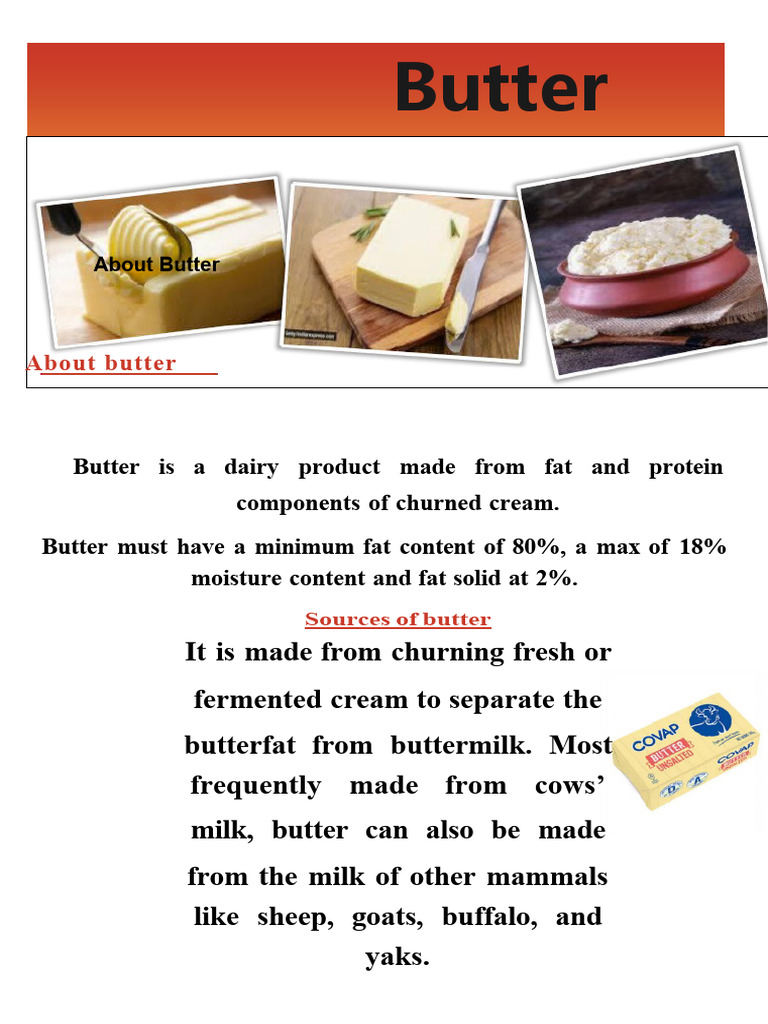 BUTTER | PDF