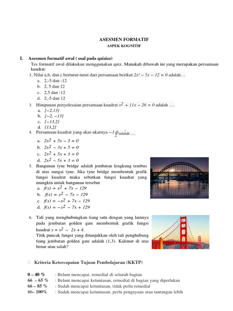 ASESMEN PENGETAHUAN - RENI RISNAWATI K, S.Pd. FIX | PDF