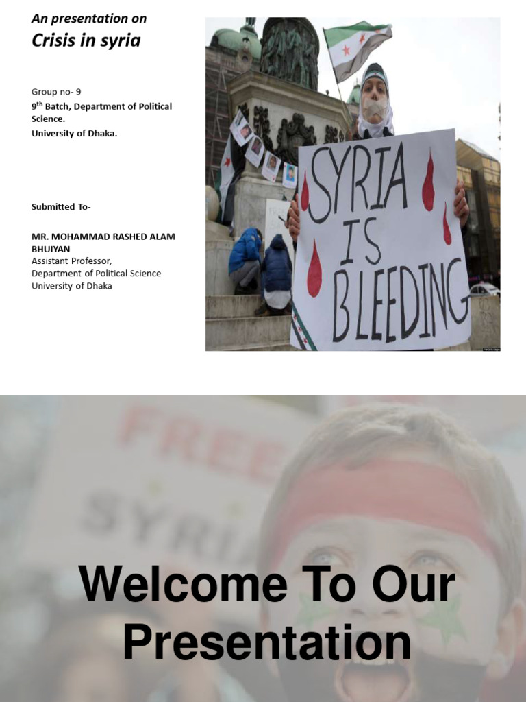 Crisis in Syria | Download Free PDF | Bashar Al Assad | Syria