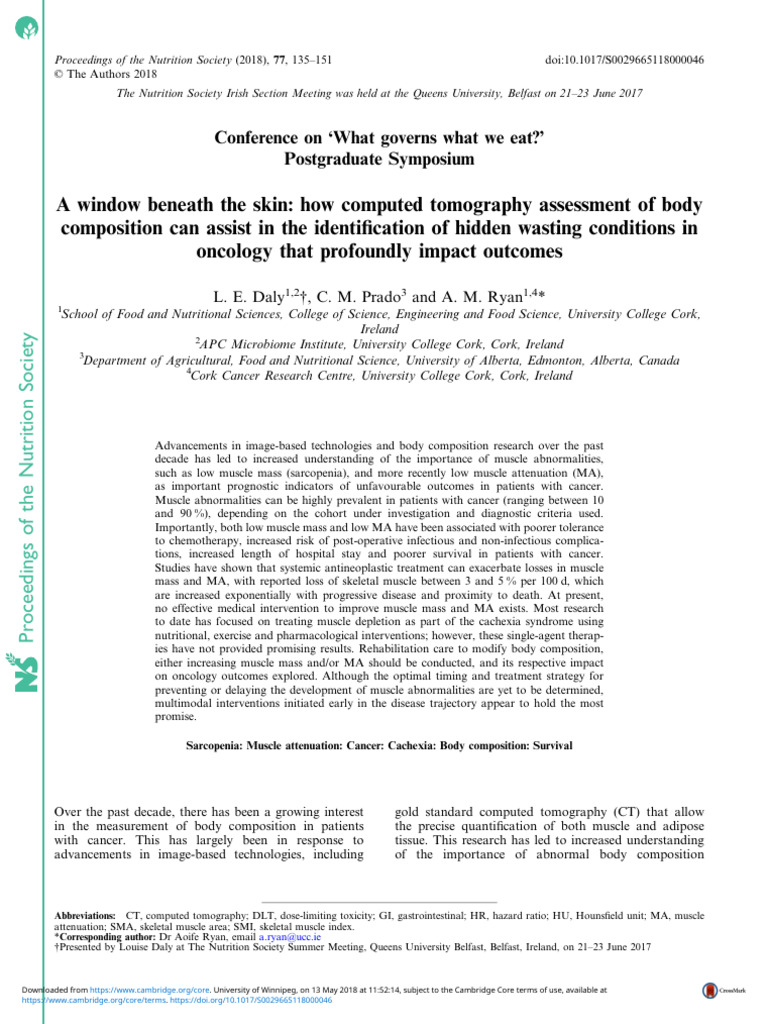 Daly, Prado, Ryan - 2018 - A Window Beneath The Skin How Computed ...