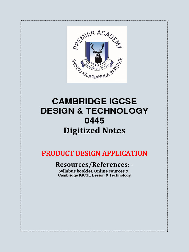 Product Design Application | PDF | Design | Pattern