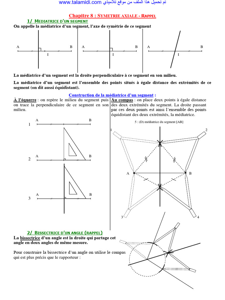 2AC Math Cours 01 | PDF