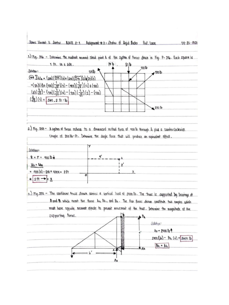 Santos - Assignment 3 | PDF