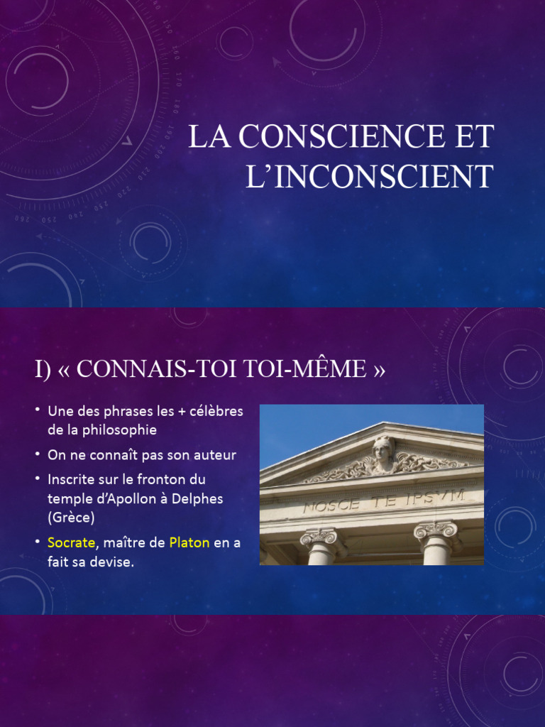 Comprendre la conscience et l'inconscient | PDF | Sigmund Freud ...