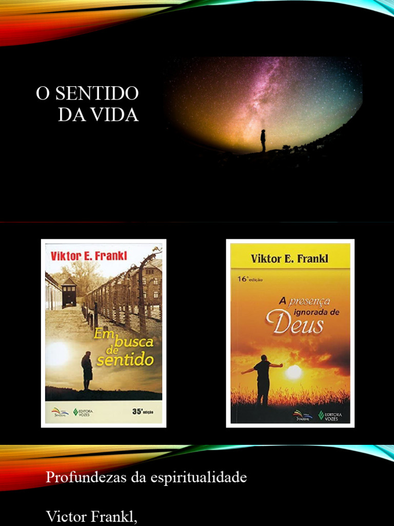 Sentido Da Vida | PDF | Teorías filosóficas