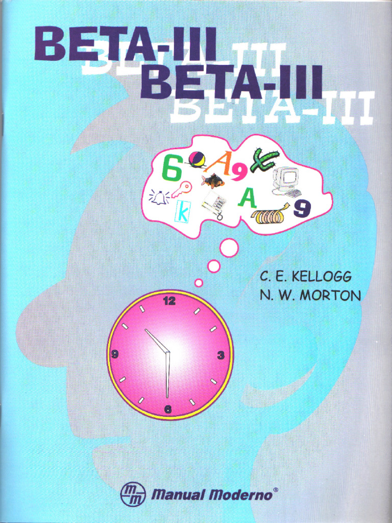 Manual Beta Iii | PDF