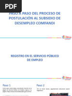 Paso A Paso de Postulacion Fosfec 2024 | PDF | Desempleo