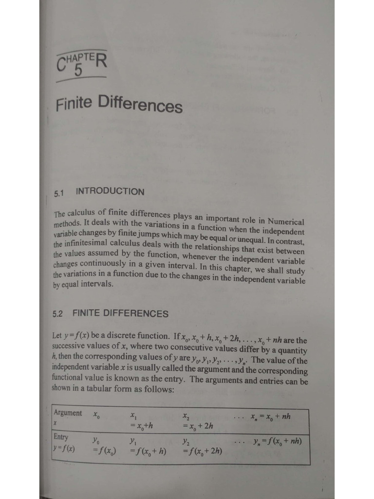 Numerical Analysis Ch 5 Complete Pdf Pdf