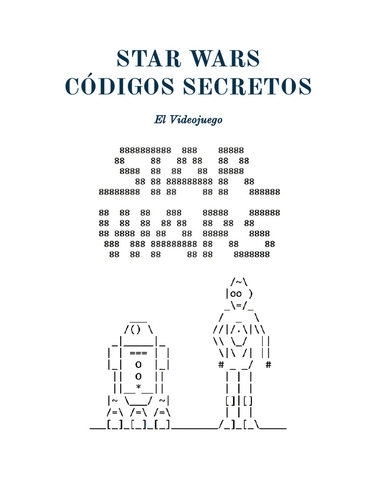Star Wars Códigos Secretos | PDF