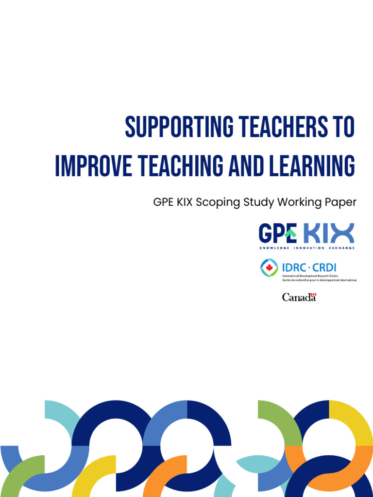 2023 GPE KIX Working Paper Teachers_FINAL_EN | PDF | Teachers | Teacher ...