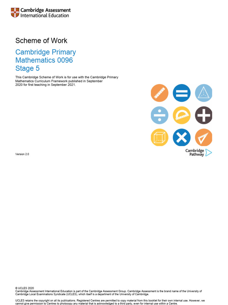 0096 Primary Maths Stage 5 Scheme of Work - tcm142-594959 | PDF ...