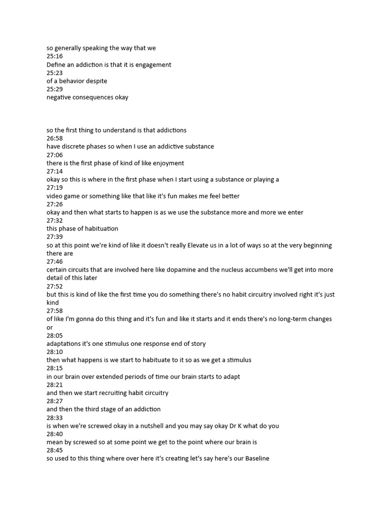 Addiction 101 | PDF | Dopamine | Neuroscience