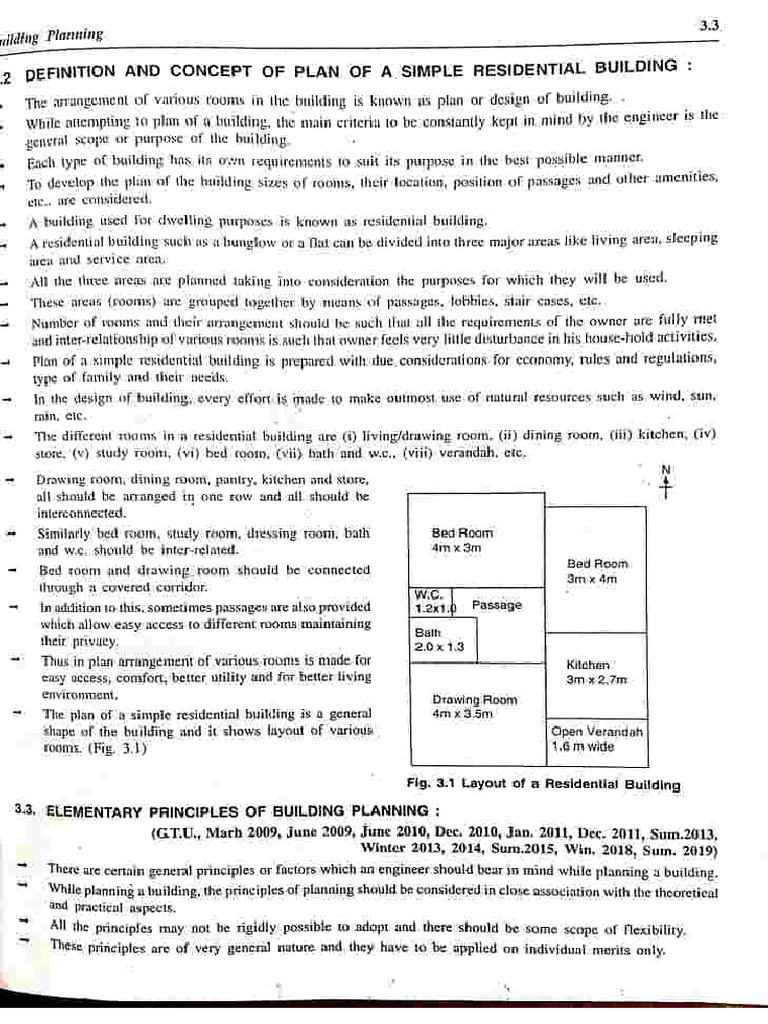 Building Planning & Construction | PDF