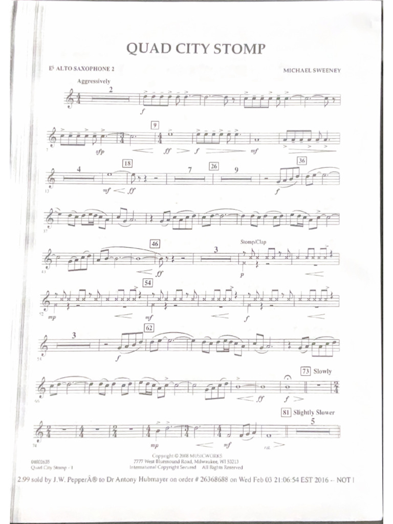 Quad City Stomp | PDF