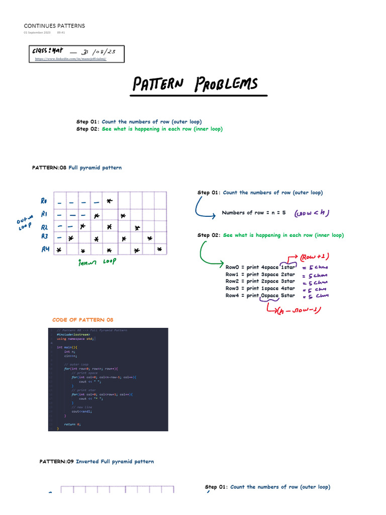 Dsa Notes of Class 04 by Manoj Kumar | PDF